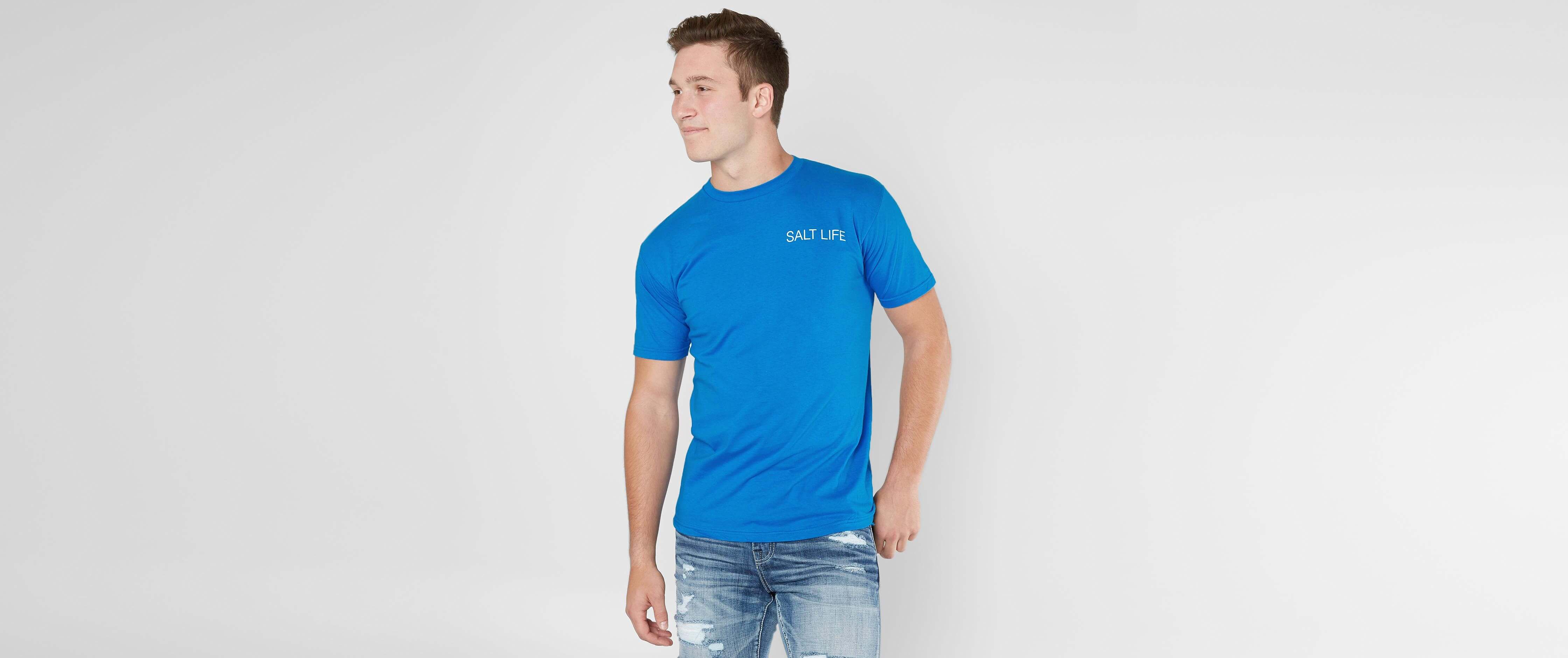 Salt Life Ocean Sailfish T-Shirt - Men's T-Shirts in Royal | Buckle