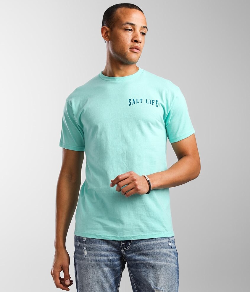 Salt Life Tuna Mission T-Shirt - Men's T-Shirts in Aruba Blue | Buckle
