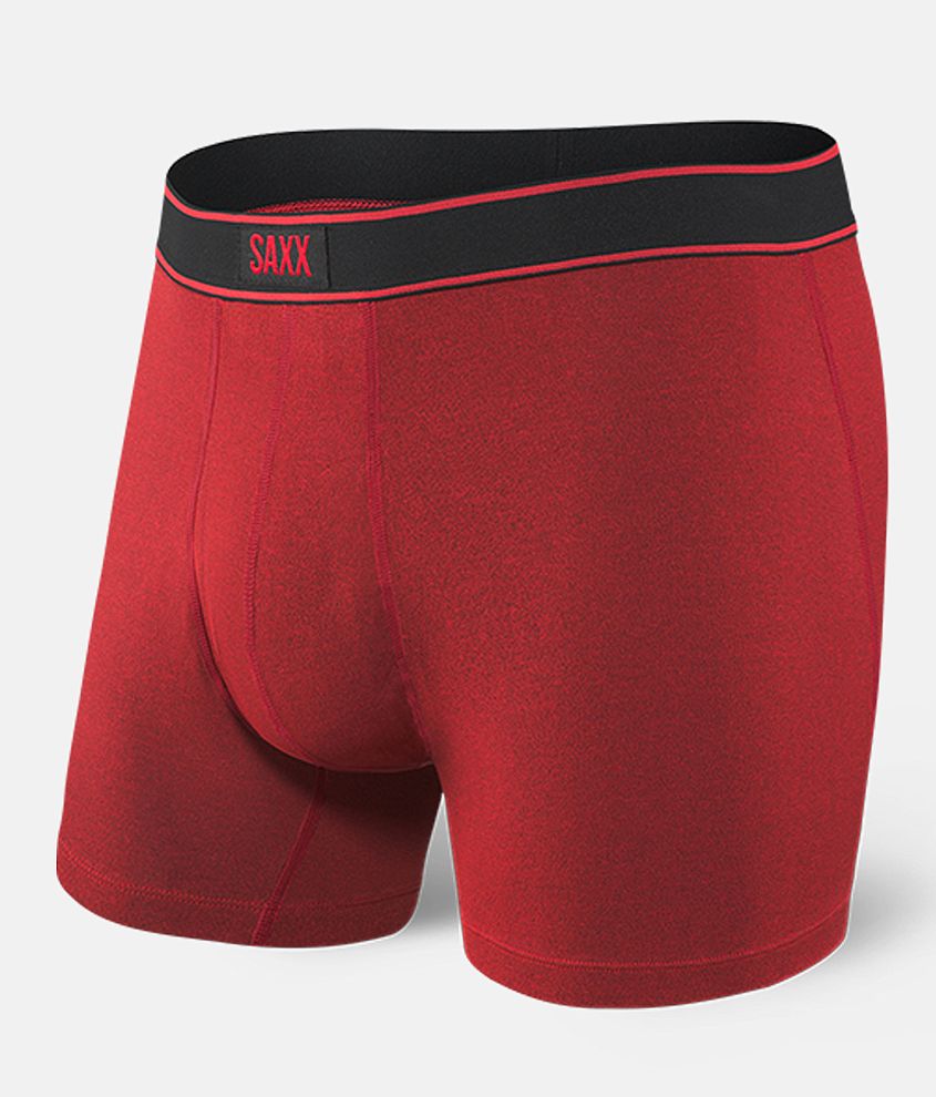 SAXX Daytripper Stretch Boxer Briefs - Men's Boxers in Red Heather | Buckle