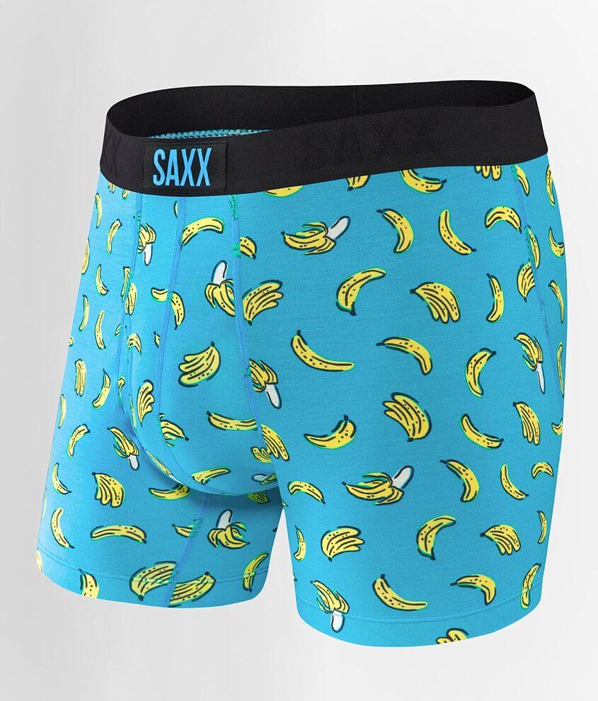 SAXX Ultra Stretch Boxer Briefs - Men's Boxers in Blue Banana Rama | Buckle