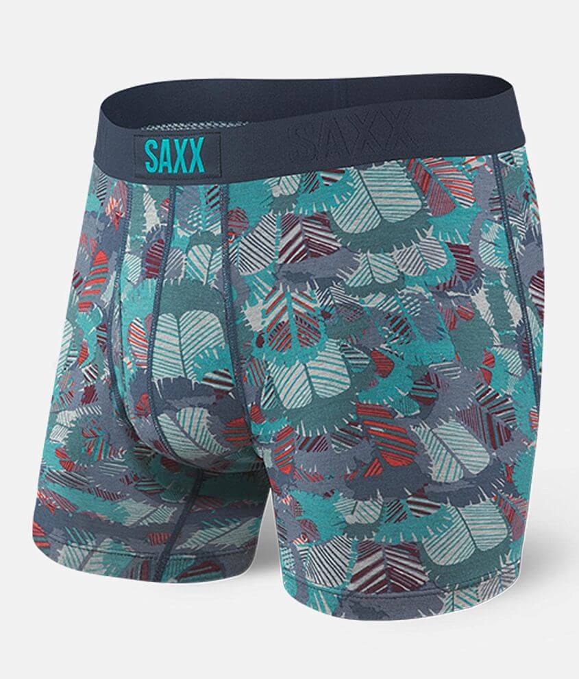 SAXX Ultra Stretch Boxer Briefs - Men's Boxers in Blue Feathers | Buckle