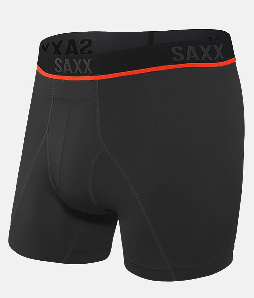SAXX Kinetic Stretch Boxer Briefs - Men's Boxers in Graphite | Buckle