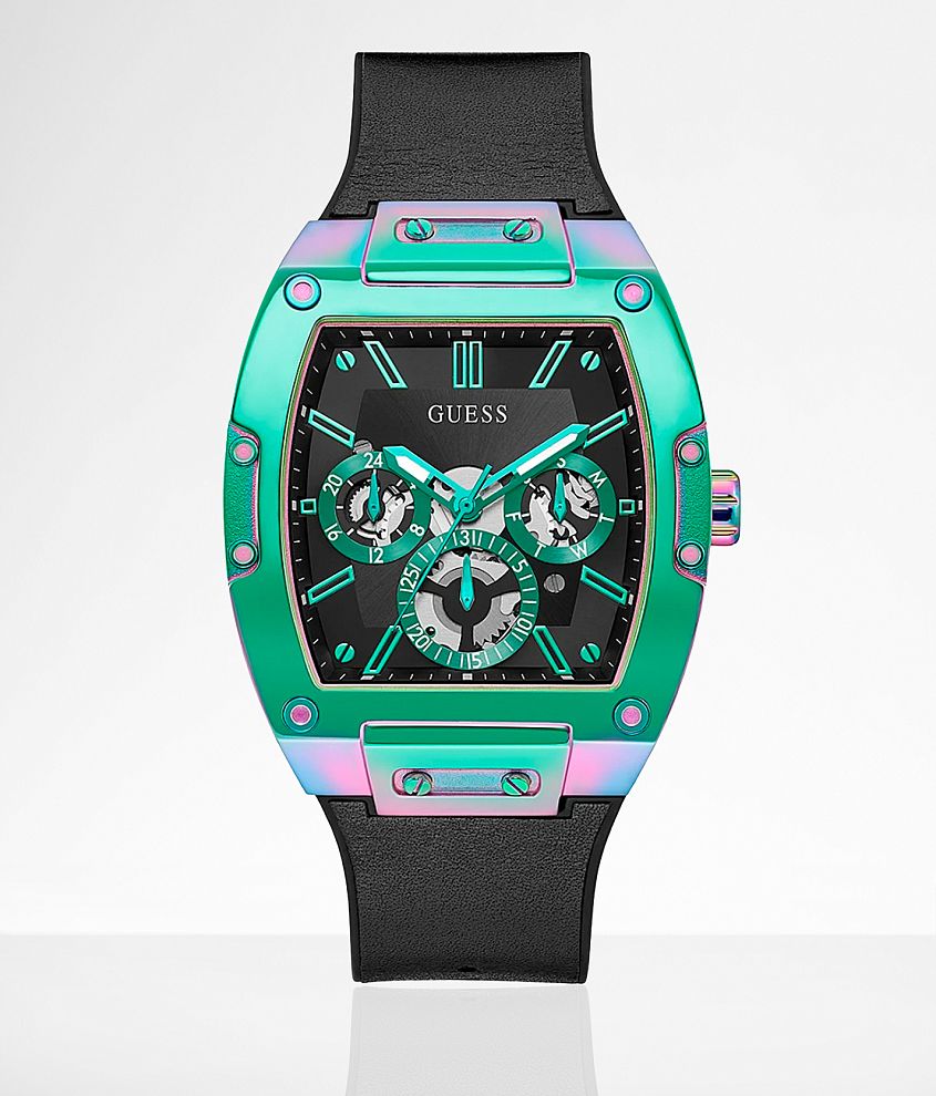 Guess Phoenix Iridescent Watch - Men's Watches in Multi | Buckle