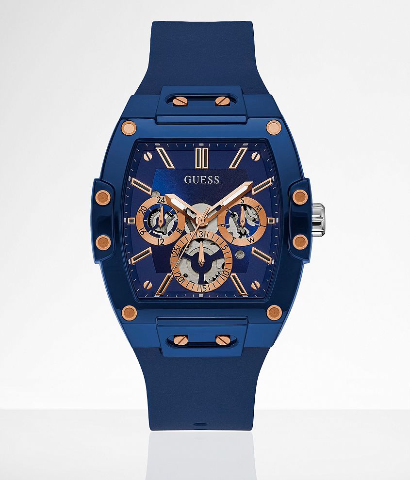 Guess Blue Watch - Men's Watches in Blue | Buckle