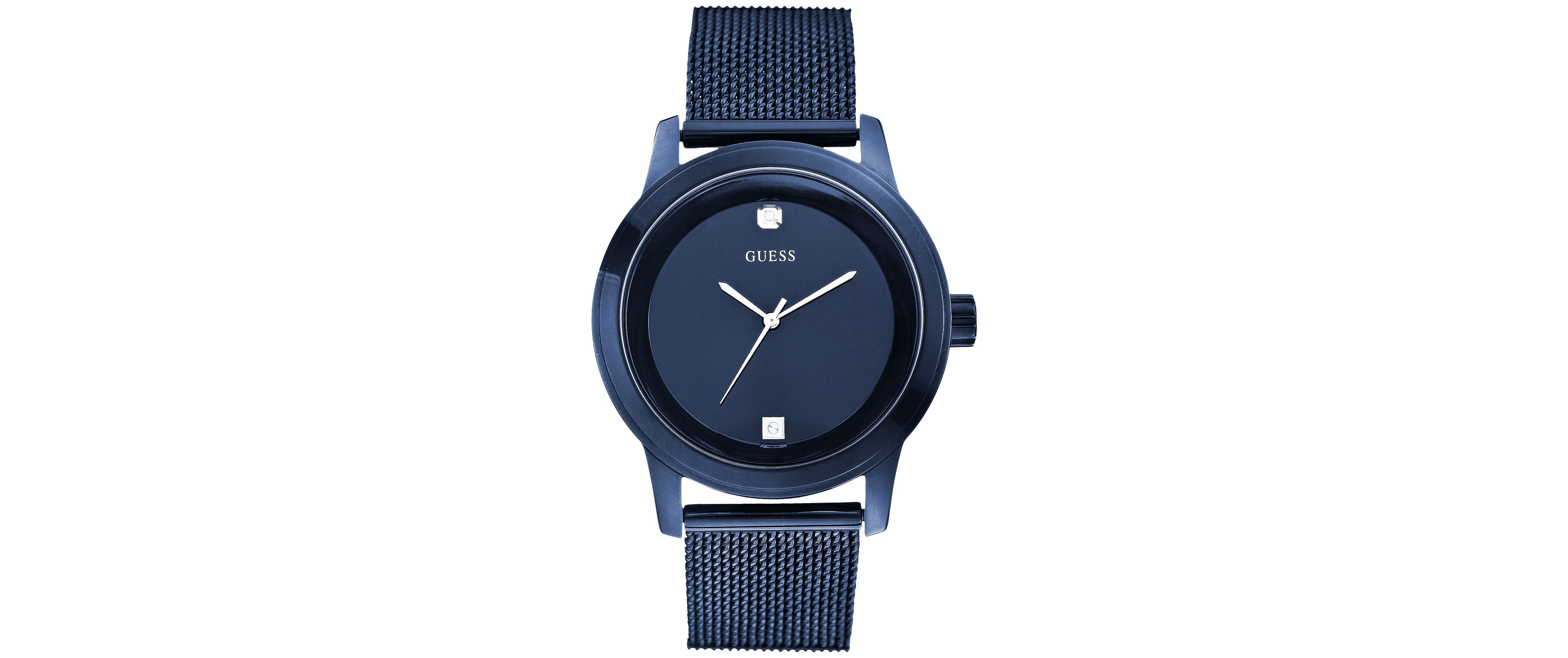 Guess Chain Watch - Men's Watches in Blue | Buckle