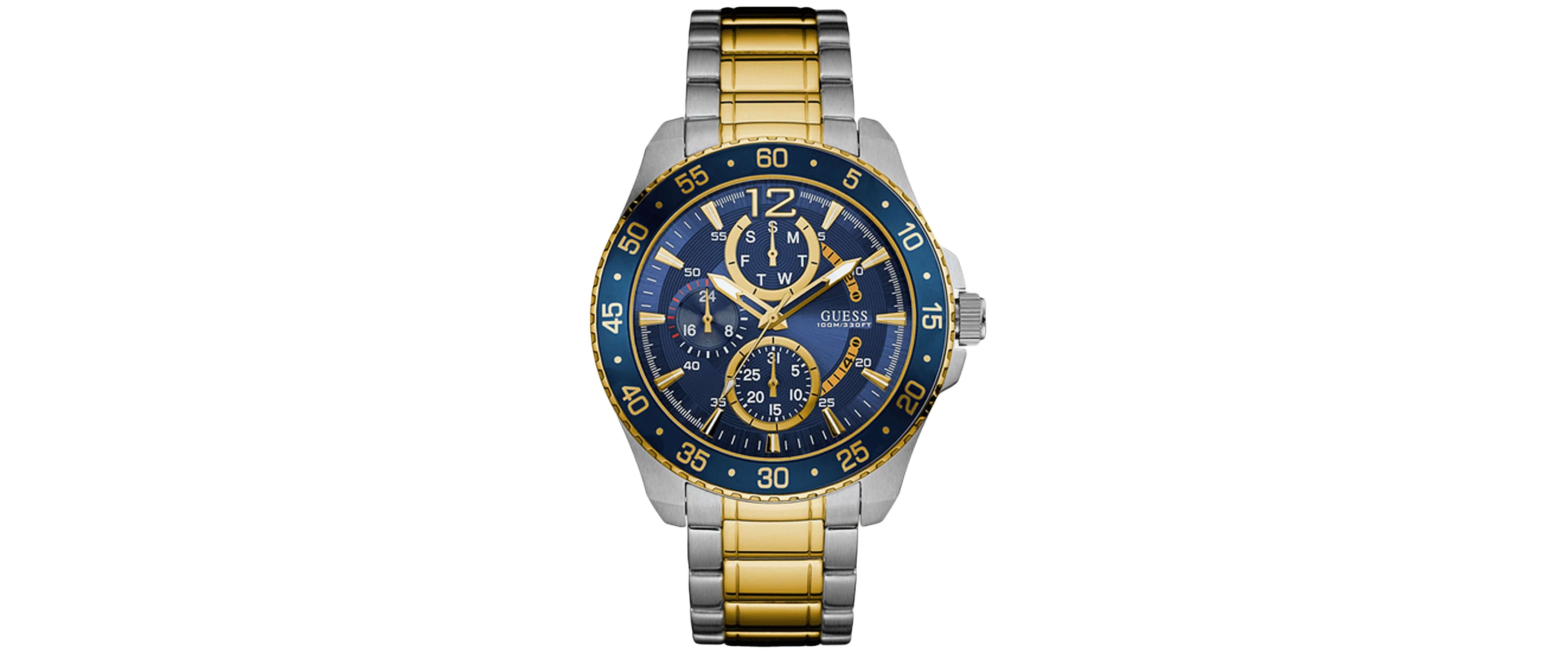 Guess Iconic Watch - Men's Watches in Silver Gold | Buckle