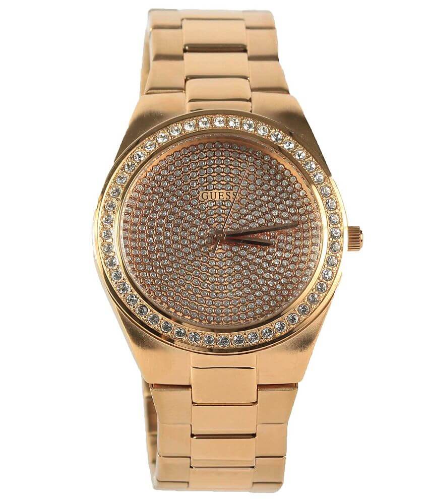 Guess Glitz Watch - Women's Watches in Rose Gold | Buckle