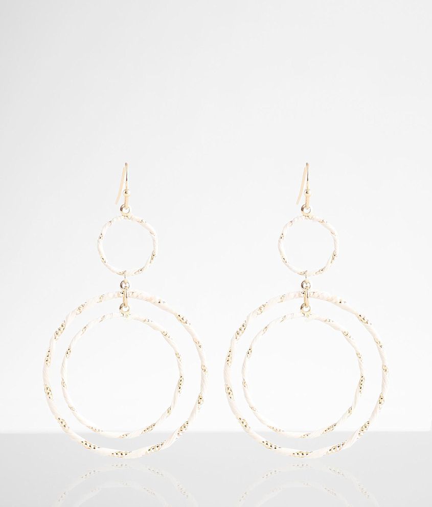 boutique by BKE Wrapped Triple Hoop Earring - Women's Jewelry in Gold ...