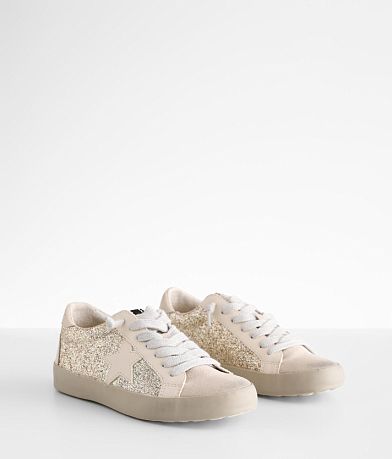 Girls - Shu Shop Paula Sneaker - Girl's Shoes in Gold Glitter | Buckle