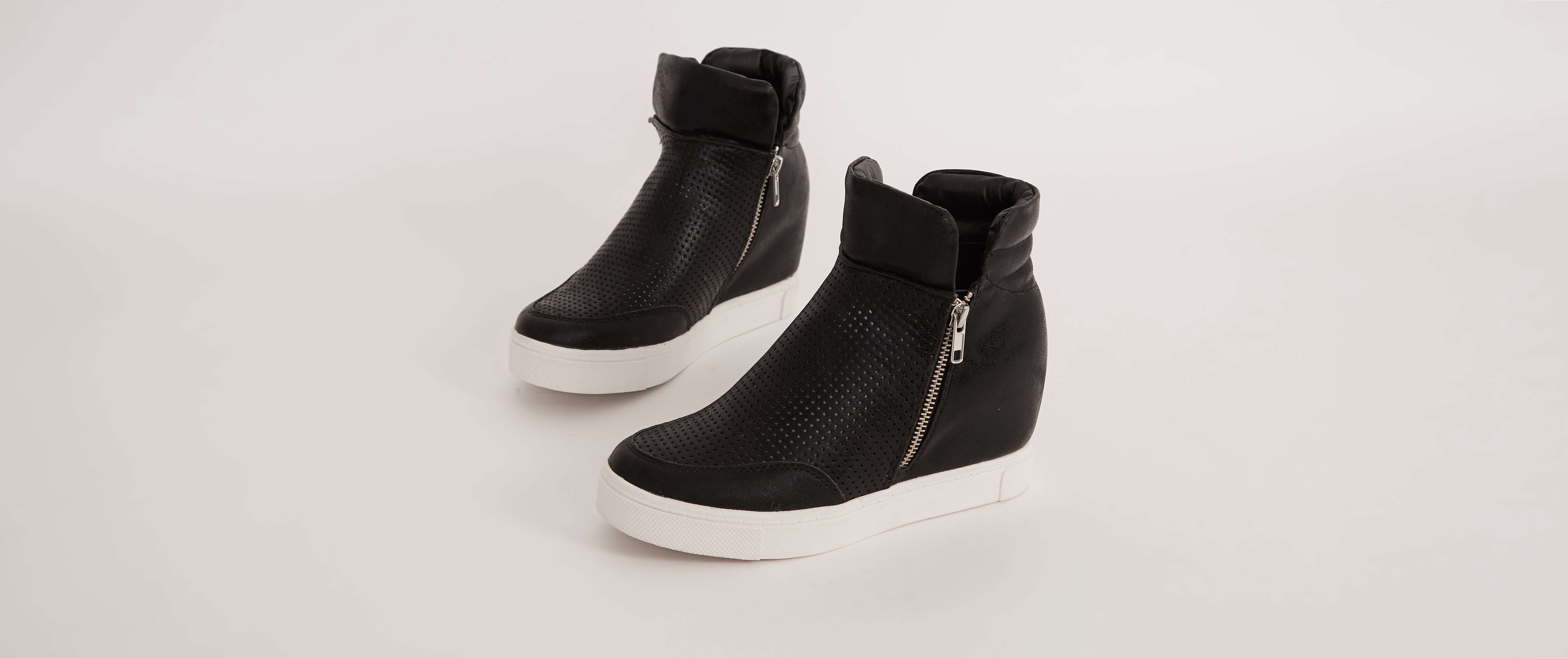 Steve Madden Perforated Shoe - Women's Shoes in Black | Buckle