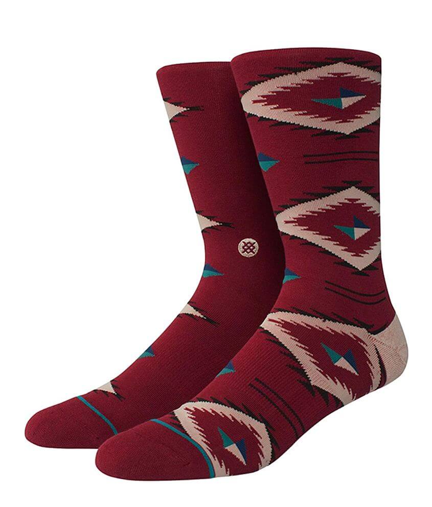 Stance Burke Socks - Men's Socks in Red | Buckle