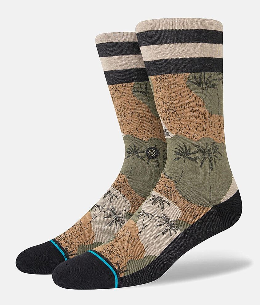 Stance Hidden Palm INFIKNIT™ Socks - Men's Socks in Green | Buckle