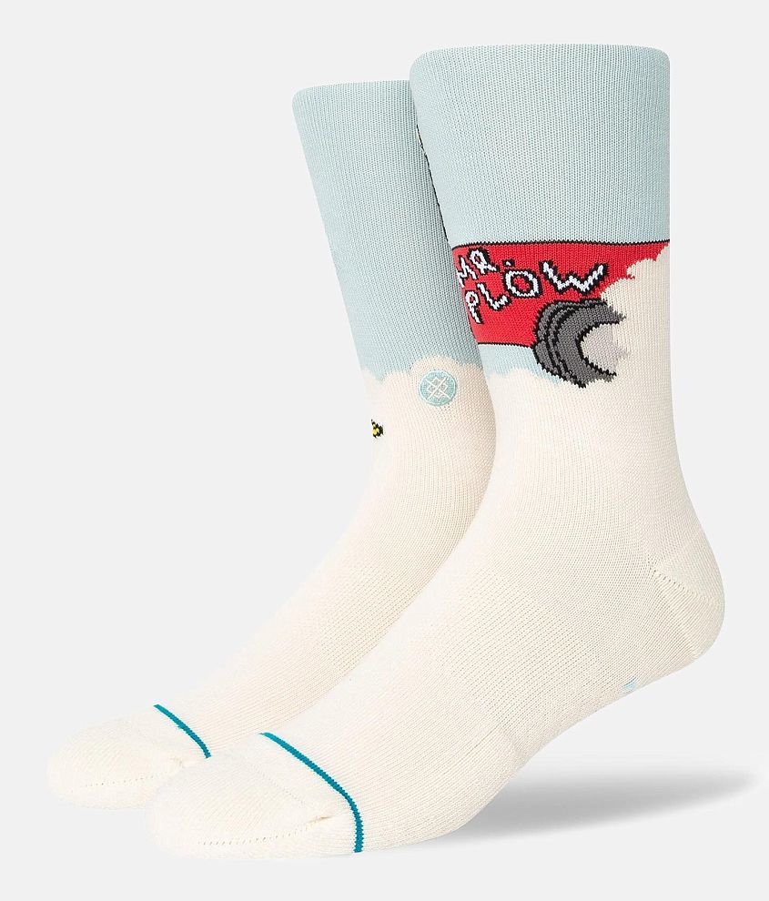 Stance Mr. Plow INFIKNIT™ Socks - Men's Socks in Light Blue | Buckle