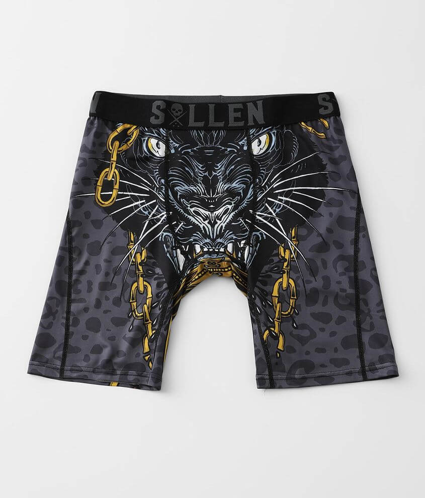 Sullen Unchained Stretch Boxer Briefs - Men's Boxer Briefs in Black ...