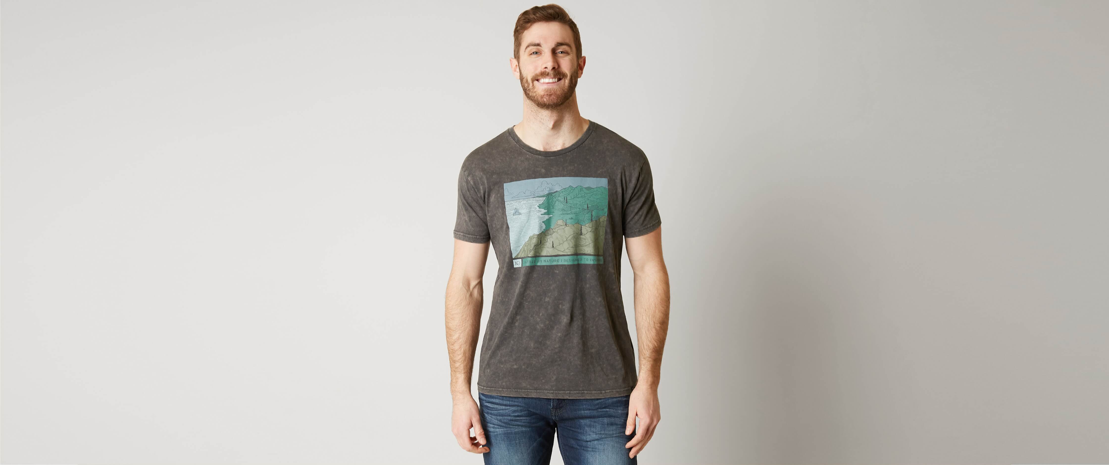 tentree Himalaya T-Shirt - Men's T-Shirts in Black | Buckle