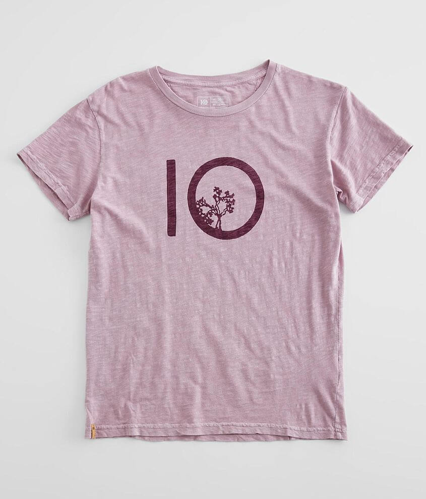 tentree Ten Classic T-Shirt - Women's T-Shirts in Quartz Pink Veggie ...