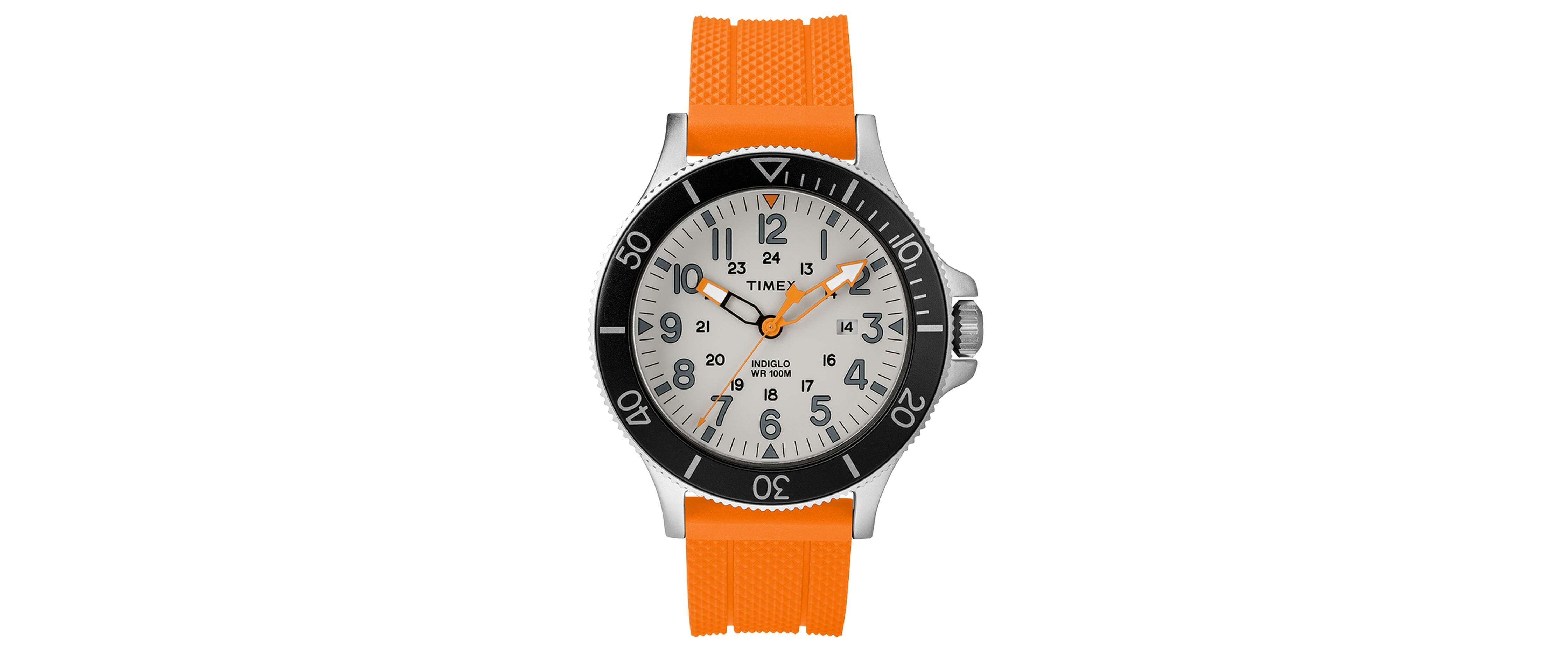 Timex Allied Coastline Watch - Men's Watches in Orange | Buckle