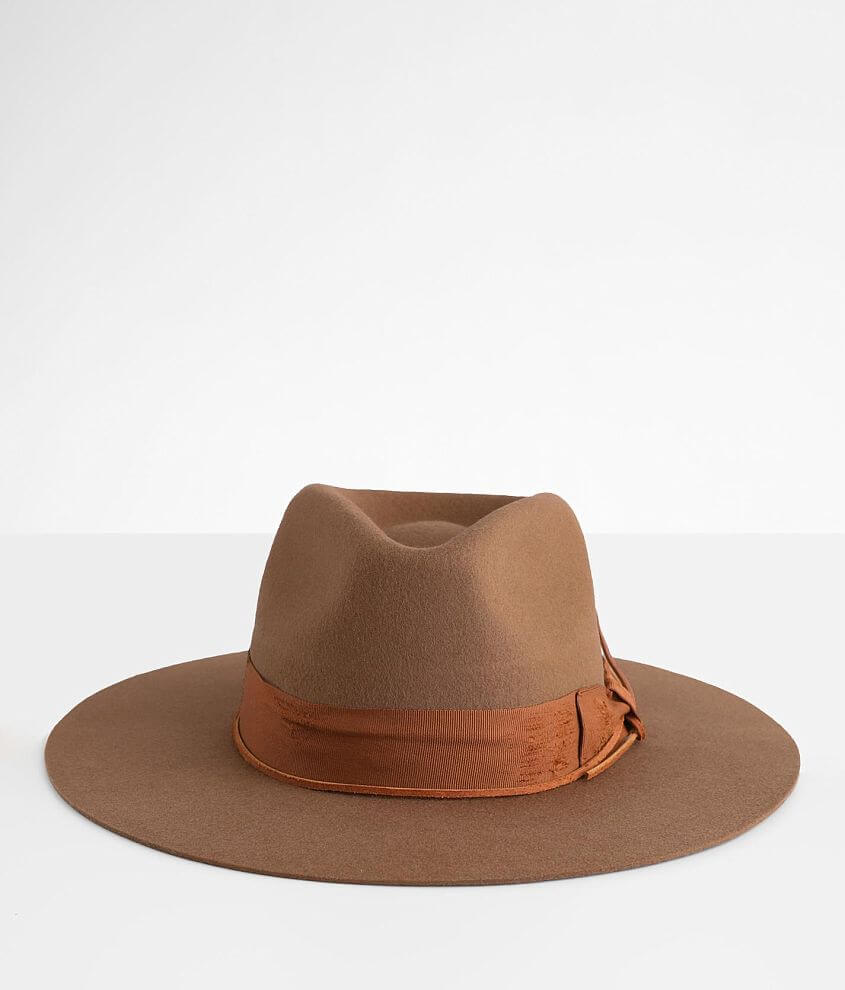 Wyeth Raw Edge Panama Hat - Women's Hats in Camel | Buckle