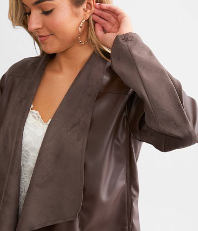 Daytrip Faux Leather Jacket - Women's Coats & Jackets in Brown | Buckle