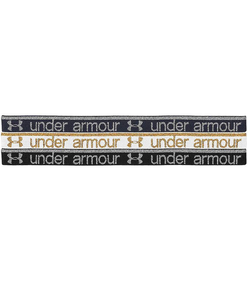 Under Armour® Silver Shine Headband Set - Women's Clothing in Lead ...