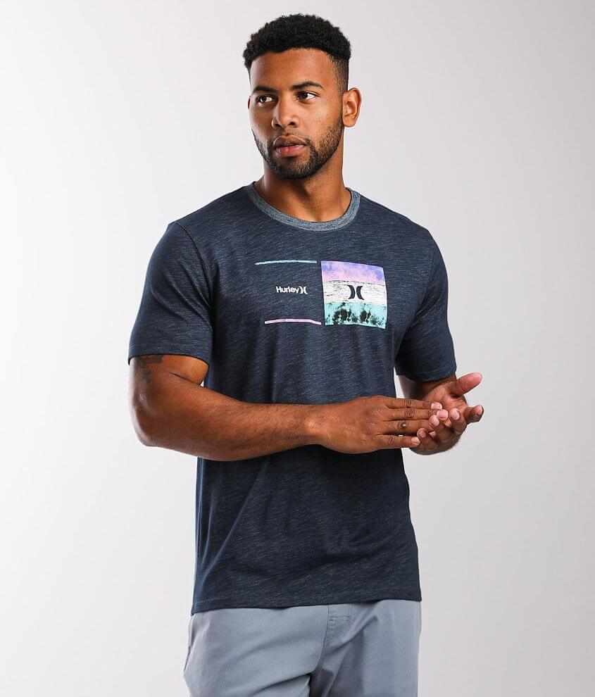 Hurley Breaking Point T-Shirt - Men's T-Shirts in Drk Obsidian Ocean ...