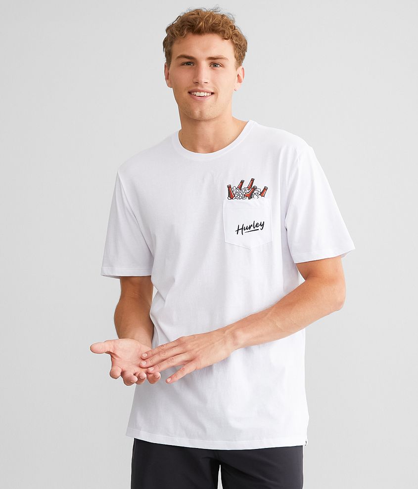 Hurley Everyday Beer Run T-Shirt - Men's T-Shirts in White | Buckle