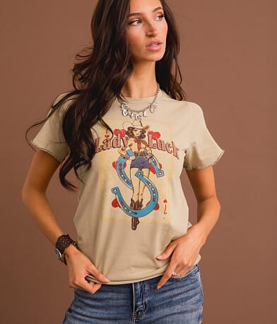 Sterling & Stitch Lady Luck Baby T-Shirt - Women's Graphic T-Shirts in ...