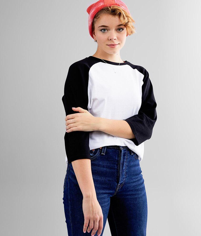 FITZ + EDDI DIY Length Raglan Sleeve T-Shirt - Women's T-Shirts in ...