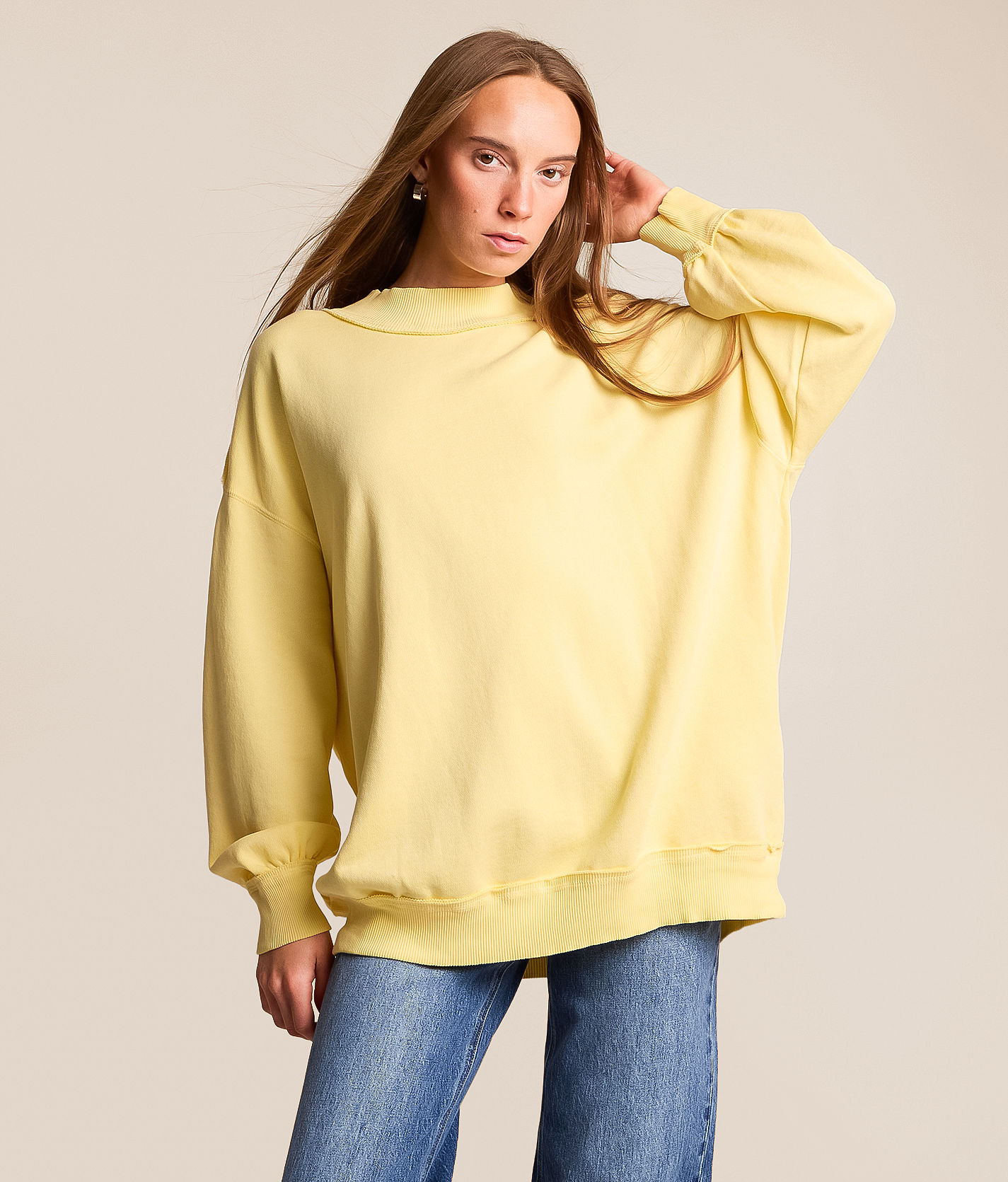 Free People Palm Springs Oversized Pullover - Women's Sweatshirts