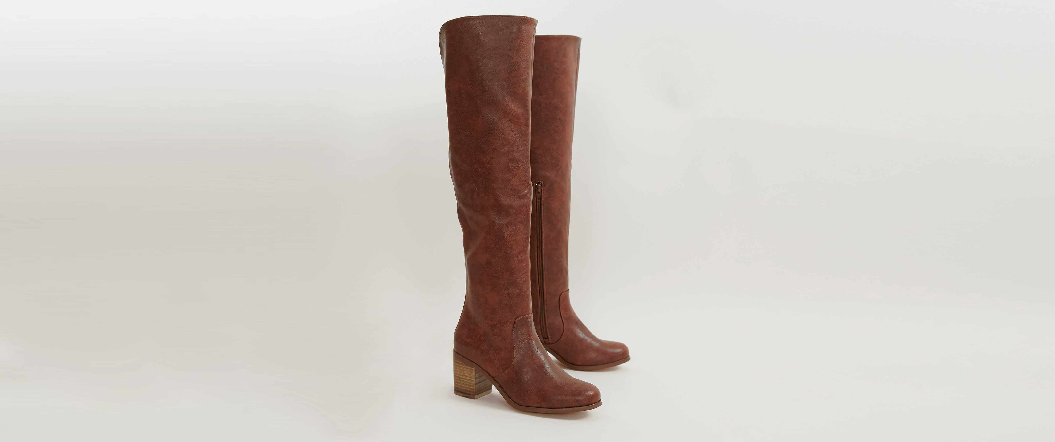 London Rag Faux Leather Boot - Women's Shoes in Tan | Buckle