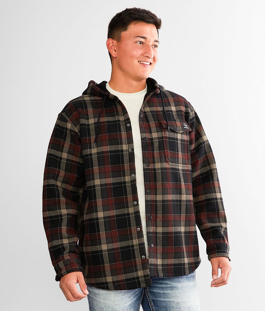 Wolverine Bucksaw Plaid Hooded Jacket - Men's Coats/Jackets in Vintage ...