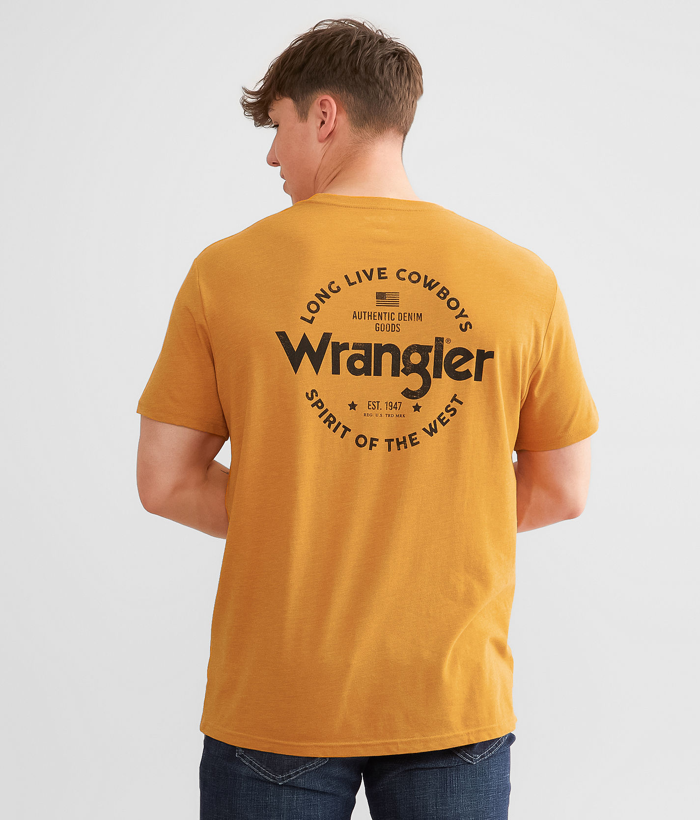Wrangler® Locker T-Shirt - Men's T-Shirts in Thai Curry Wrangler® Locker T-Shirt - Men's T-Shirts in Thai Curry