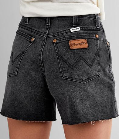 Wrangler® High Rise A-Line Stretch Short - Women's Shorts in Washed ...