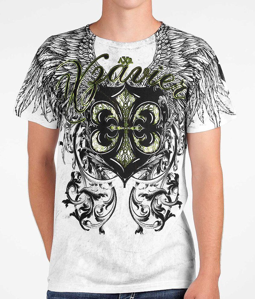 Xzavier Sans Skull T-Shirt - Men's T-Shirts in White | Buckle