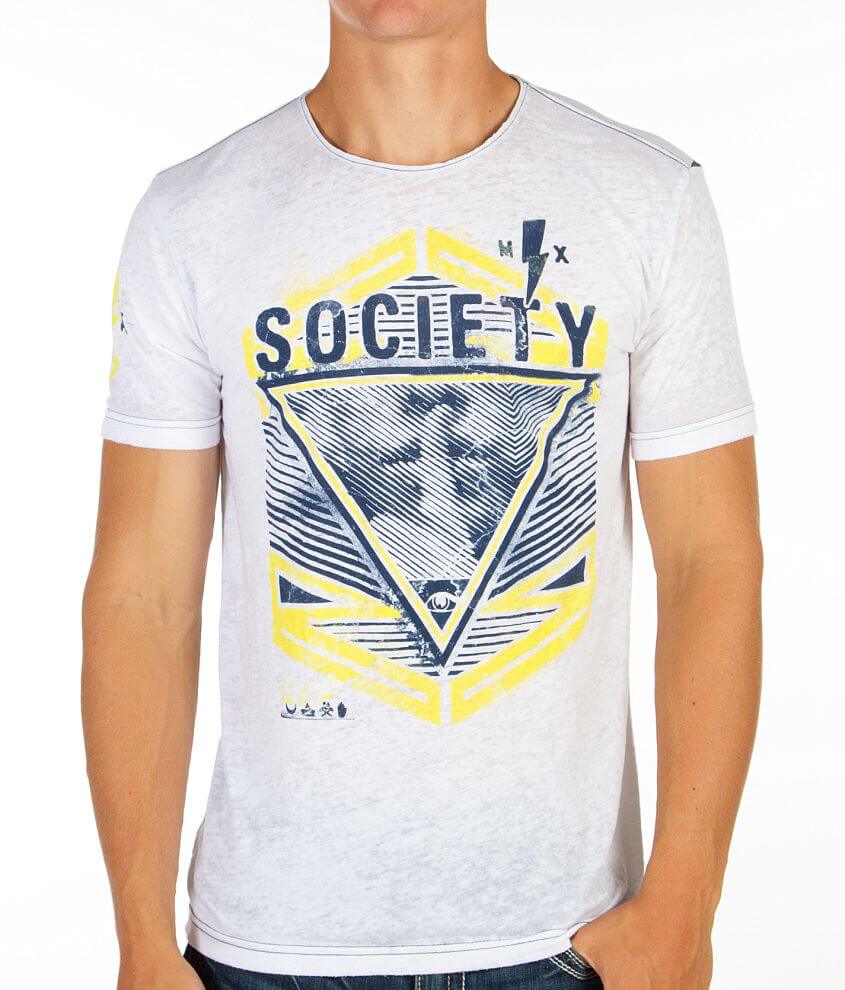 Society Certified T-Shirt - Men's T-Shirts in White Burnout | Buckle