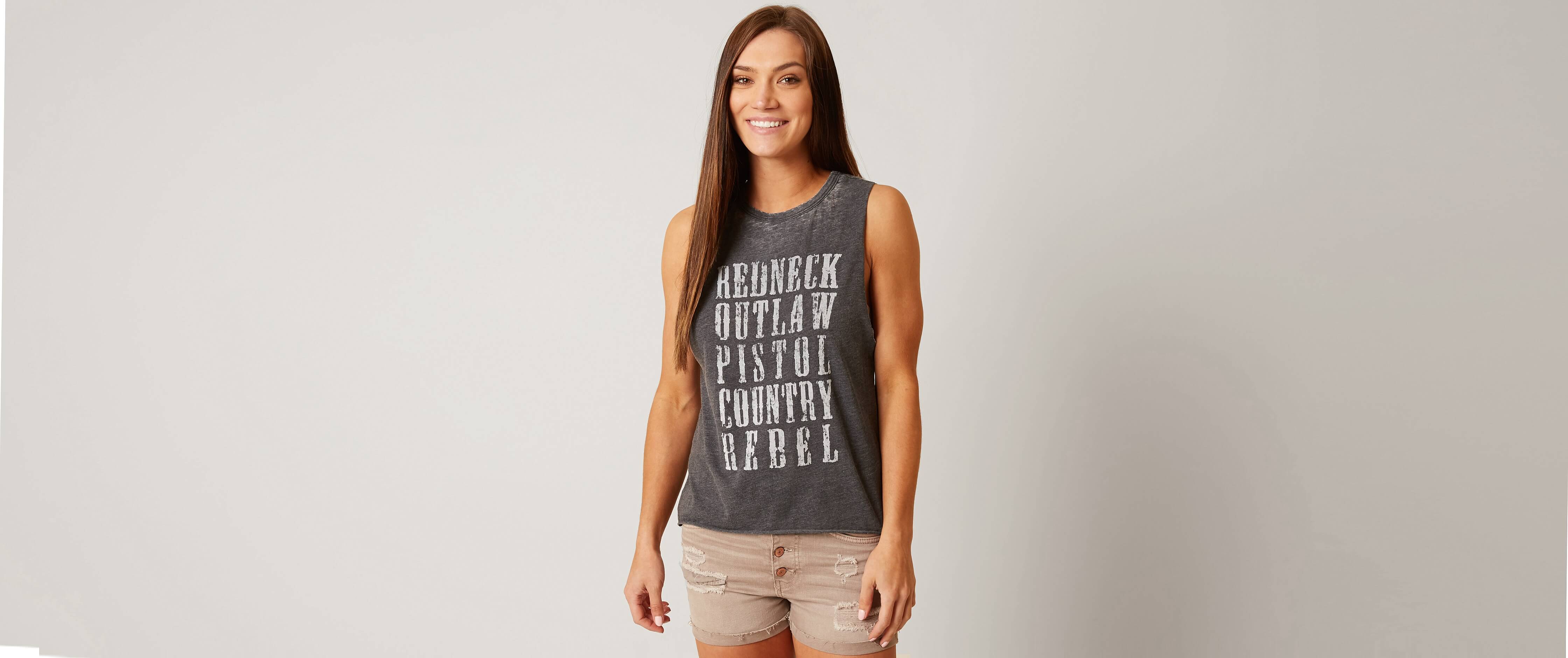 I.O.C. Redneck Outlaw Pistol Country Rebel T-Shirt - Women's T-Shirts ...