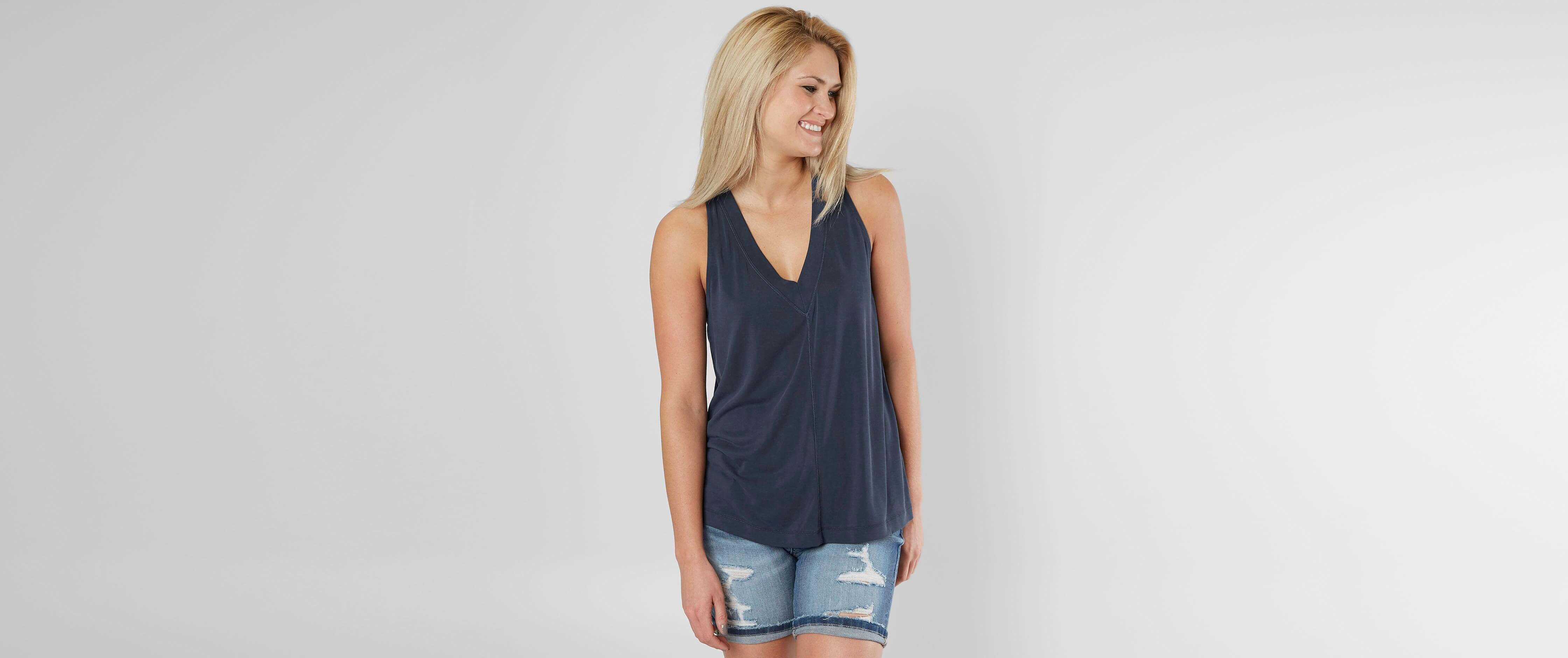 White Crow The Soft Tank Top - Women's Tank Tops in Black Iris | Buckle
