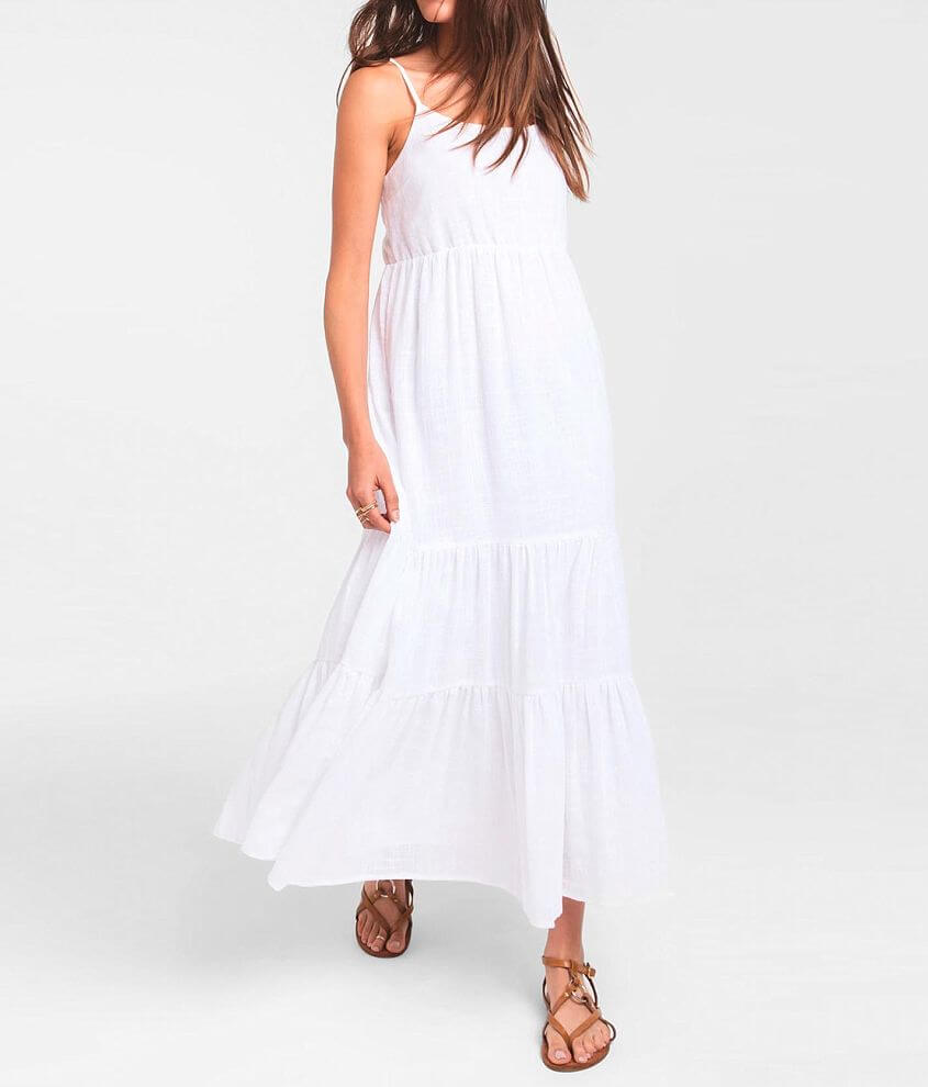 Rag Poets Sanur Tiered Dress - Women's Dresses in White | Buckle
