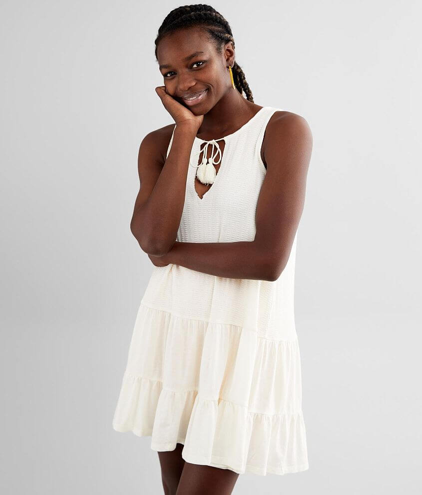 White Crow Camilla Tiered Tunic Tank Top - Women's Tank Tops in Cloud ... White Crow Camilla Tiered Tunic Tank Top - Women's Tank Tops in Cloud ...