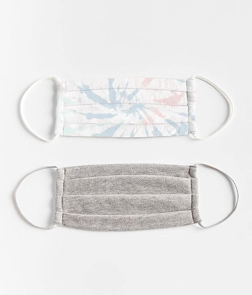 White Crow Tie Dye 2 Pack Face Masks - Women's Face Masks in Multi ...